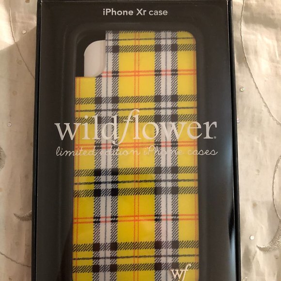 Wildflowers | Accessories | Wildflower Cases Yellow Plaid Iphone Xr ...